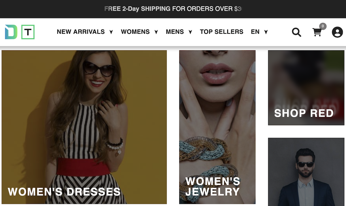 Storefront Dark Foundation | dwreTeam